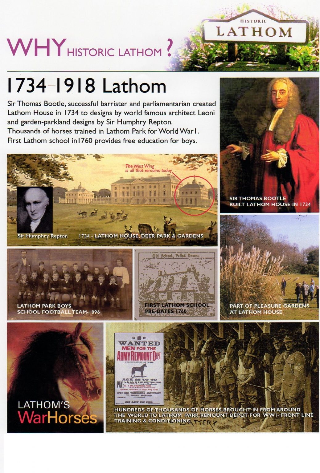 Lathom History – Lathom Parish Council
